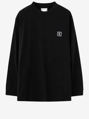 WOOYOUNGMI Cotton Sweater With Logo Detail