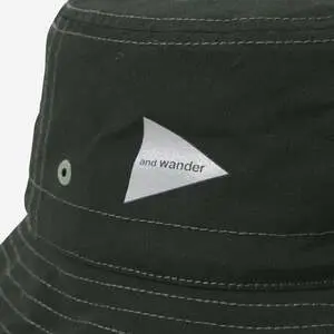 AND WANDER Blended Cotton Bucket Hat