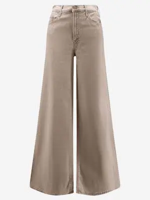 MOTHER Stretch Cotton Flared Leg Jeans