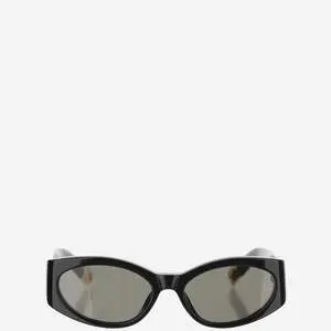 Jacquemus Les Lunettes Ovalo Sunglasses - Black