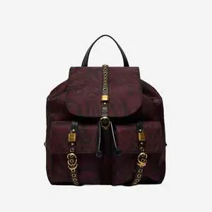 Pinko Gold Tone Backpacks For Women