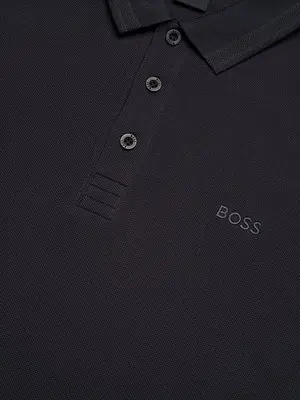 Hugo Boss Cotton Piqué Polo Shirt With Logo