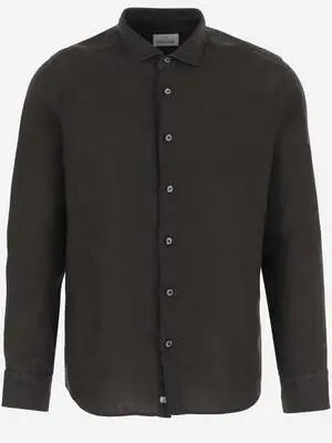 ALESSANDRO GHERARDI Linen Shirt - Nero