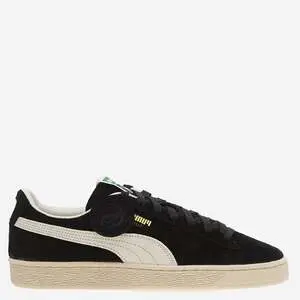 PUMA Suede Leather Detail Sneakers - Black