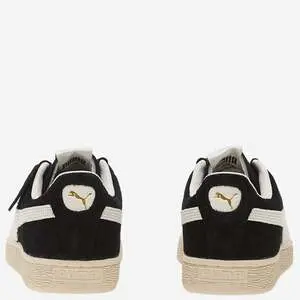 PUMA Suede Leather Detail Sneakers - Black
