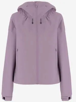SAVE THE DUCK Nylon Hooded Jacket - Pink