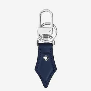 Montblanc Sartorial Leather Keyring - Blue