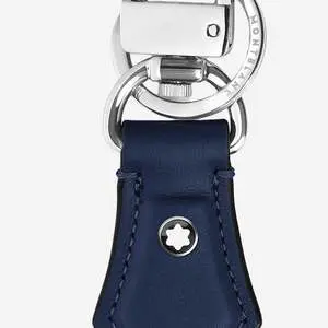 Montblanc Sartorial Leather Keyring - Blue