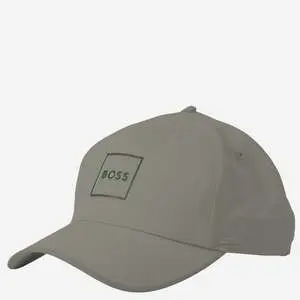 Hugo Boss Baseball Cap With Logo Detail - Verde