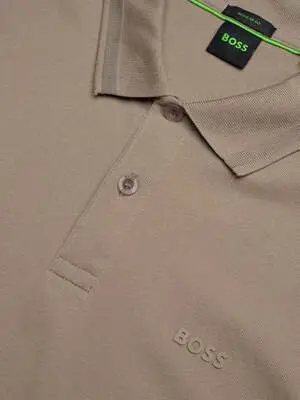 Hugo Boss Cotton Polo Shirt With Logo