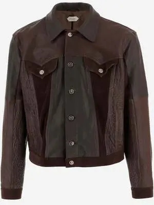 Versace Pointed Collar Outerwear For Women