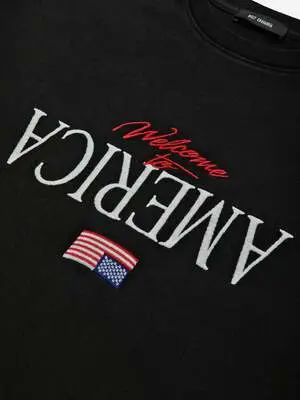 WILLY CHAVARRIA Cotton T Shirt With Front Embroidery