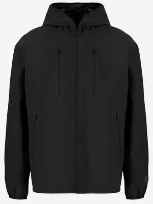 SAVE THE DUCK Zip Up Hooded Jacket - Black