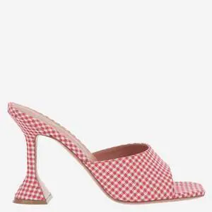Amina Muaddi Square Toe Mules Clogs For Women