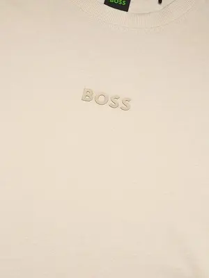 Hugo Boss Cotton T Shirt With Logo