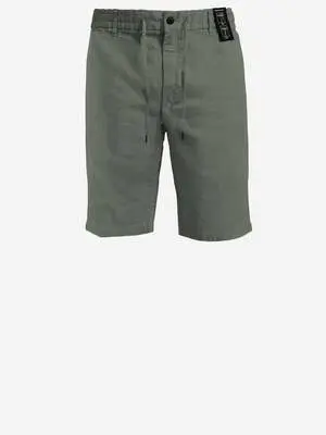 Hugo Boss Stretch Cotton Pants - Green