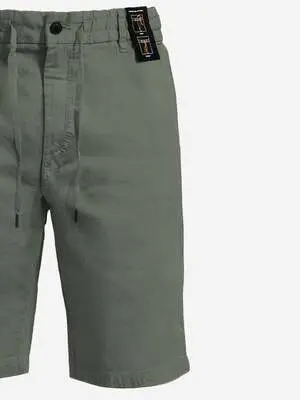 Hugo Boss Stretch Cotton Pants - Green