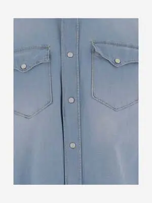 ALESSANDRO GHERARDI Stretch Cotton Shirt