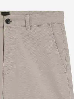 Hugo Boss Stretch Cotton Shorts - Beige