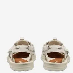 Keen Uneek Leather Sandals With Woven Upper And Quicklace Fastening - Red