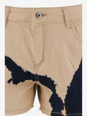 DON'T @ ME Cotton Tie-dye Shorts