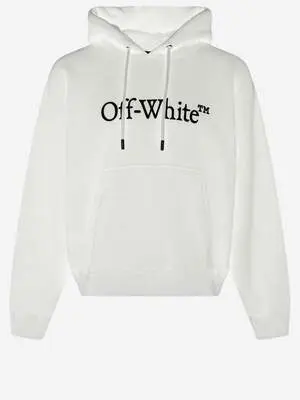 Off-white Relaxed Sweatshirts Hoodies For Men