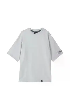 Adidas Mod Spzl Logo-print T-shirt - Grey