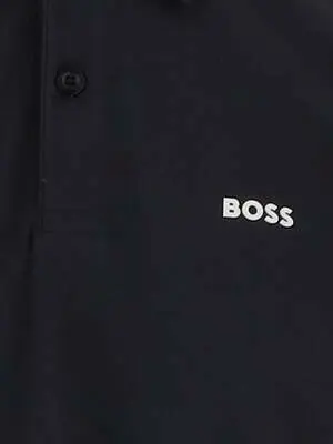 Hugo Boss Stretch Cotton Polo Shirt - Navy
