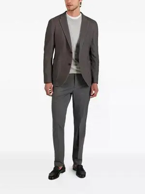 Incotex Chest-pocket Blazer - Grey