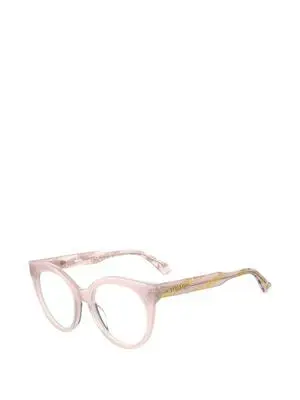 Moschino Round Frame Glasses