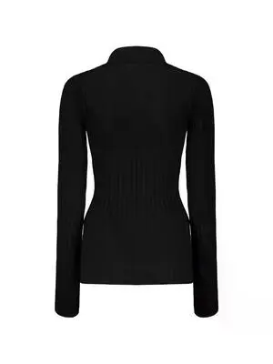 ELLERY Ribbed Knit Panelled Top