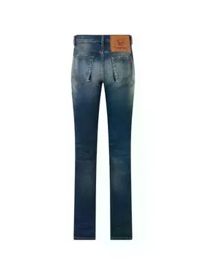 DIESEL® Straight-leg Faded Effect Jeans