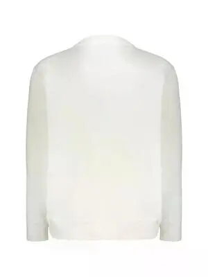 Paul & Shark Logo Embroidered Sweatshirt - White