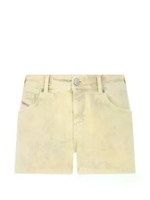DIESEL® Acid Wash Denim Shorts - Neutrals