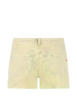 DIESEL® Acid Wash Denim Shorts
