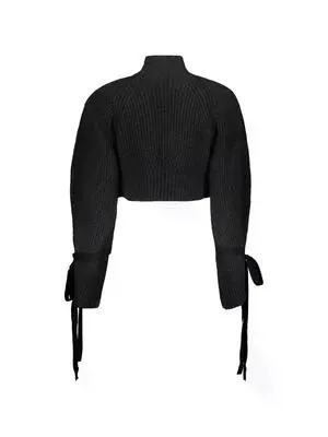 ELLERY Balloon-sleeve Cropped Sweatshirt