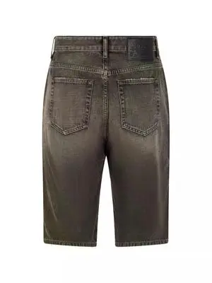 DIESEL® Distressed Denim Shorts - Grey