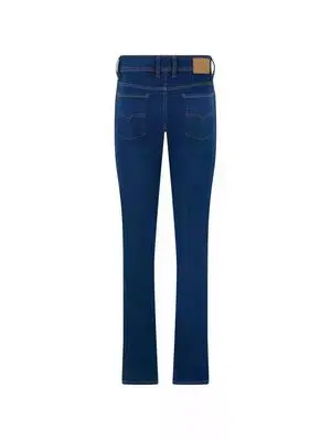 DIESEL® Straight-fit Jeans With Contrast Topstitching