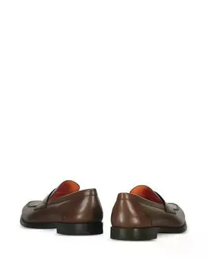 Santoni Penny-slot Loafers