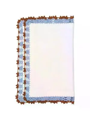 HOUSE OF CAPRICORN Leonor Hand-crocheted Placemat - White
