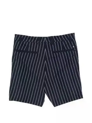 BOSS Kane Pinstripe Shorts - Blue