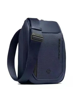 PIQUADRO Leather-trim Crossbody Bag