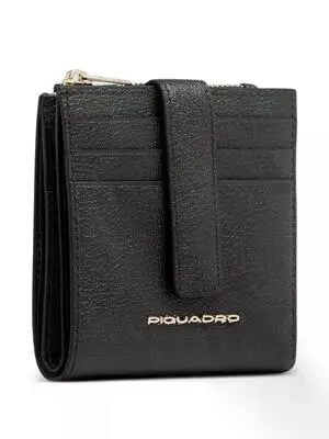 PIQUADRO Grained-leather Cardholder