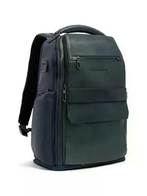 PIQUADRO Commute Leather Backpack