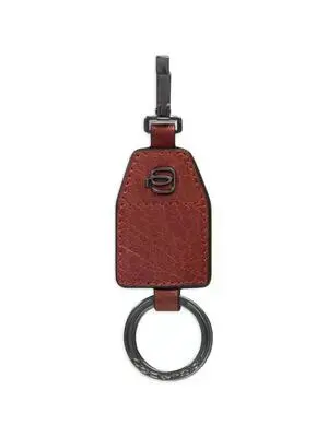 PIQUADRO Solm Divisible Leather Keyring - Red