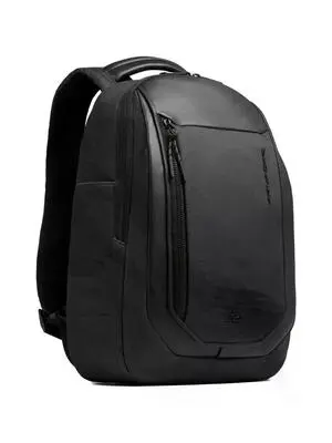 PIQUADRO Leather-panelled Backpack