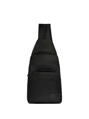 PIQUADRO Convertible Sling Bag - Black