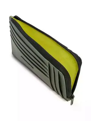 PIQUADRO Zipped Logo Wallet