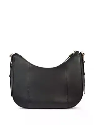 PIQUADRO Logo-lettering Leather Crossbody Bag