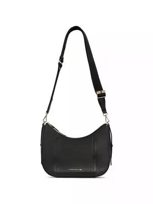 PIQUADRO Logo-lettering Leather Crossbody Bag